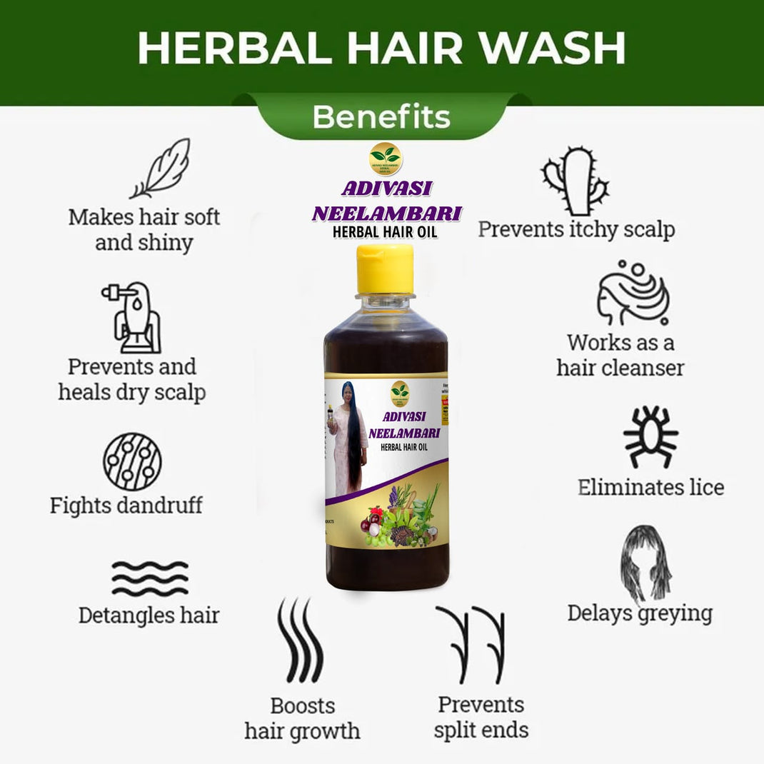 Adivasi Neelambari Herbal Hair Oil - Official Website – Neelambari ...